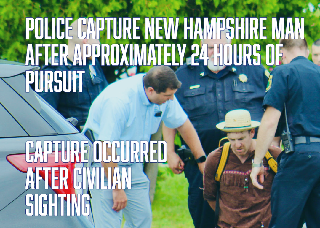 UPDATED: Police Capture New Hampshire Man After Approximately 24 Hours ...