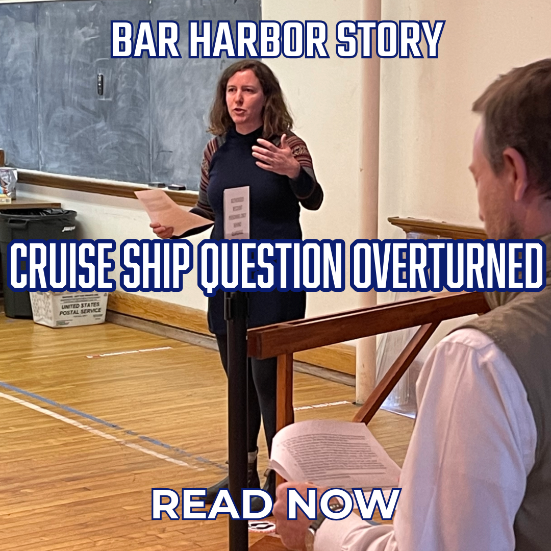 Cruise Ship Question Withstands Recount – Bar Harbor Story